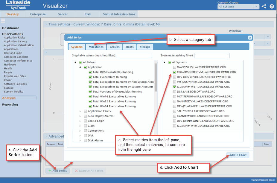Use the Analysis Tool